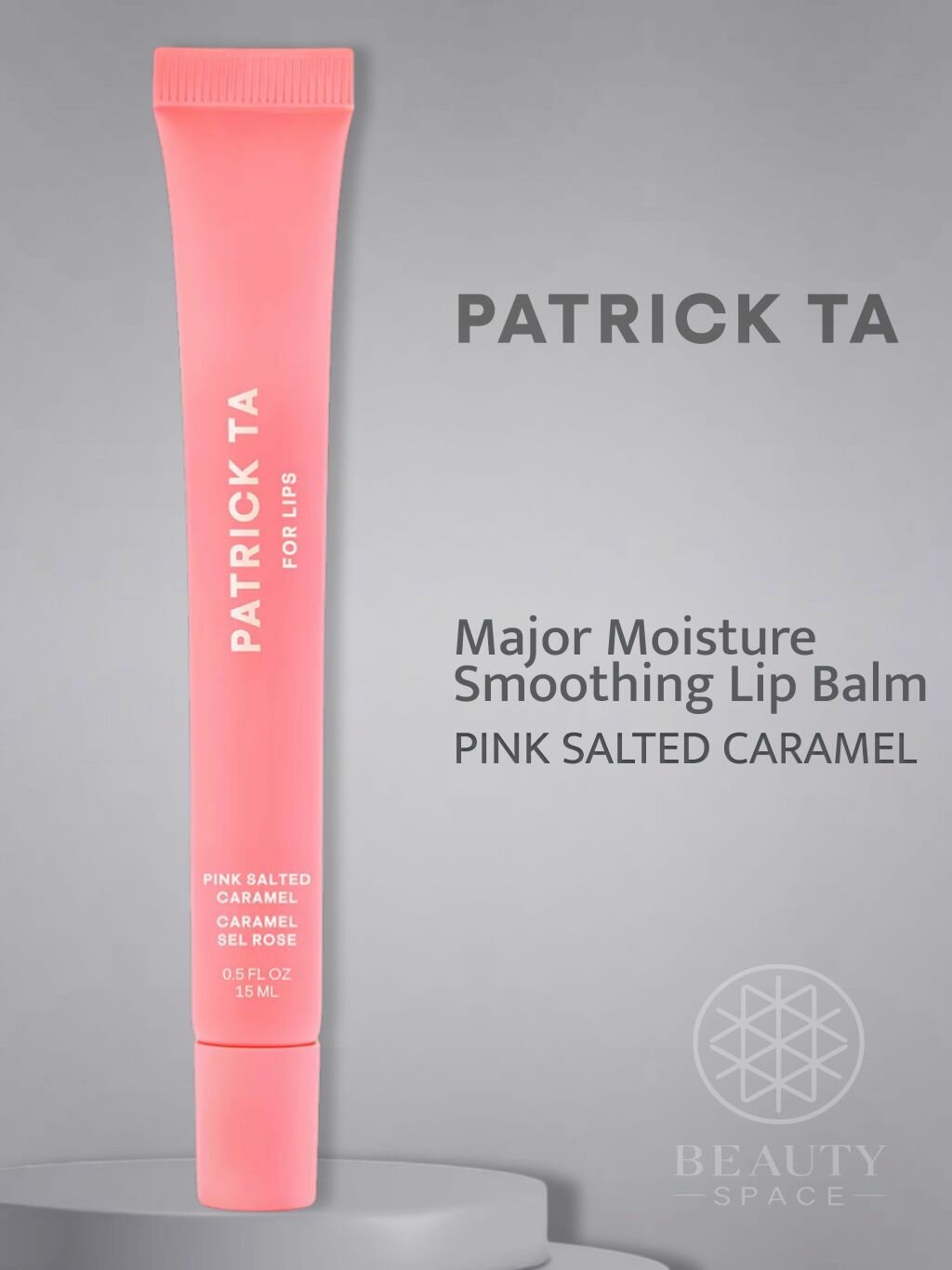 Patrick TA Бальзам для губ Major Moisture Smoothing Lip Balm (Pink Salted Caramel), 15ml