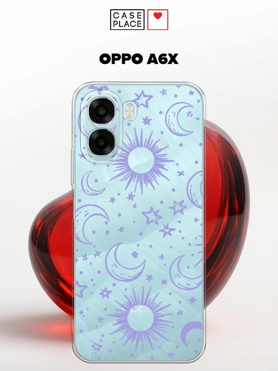 Чехол на Oppo A6x / Оппо A6x с принтом Астрологическая симфония