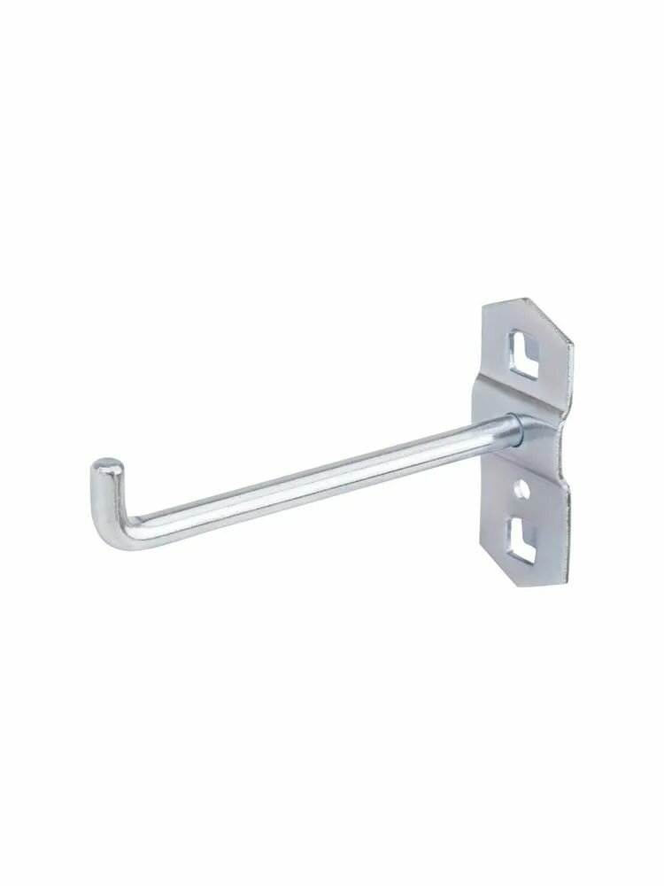 Изогнутый держатель инструмента Norgau Industrial для перфорированных панелей 38х10х10, 100 мм