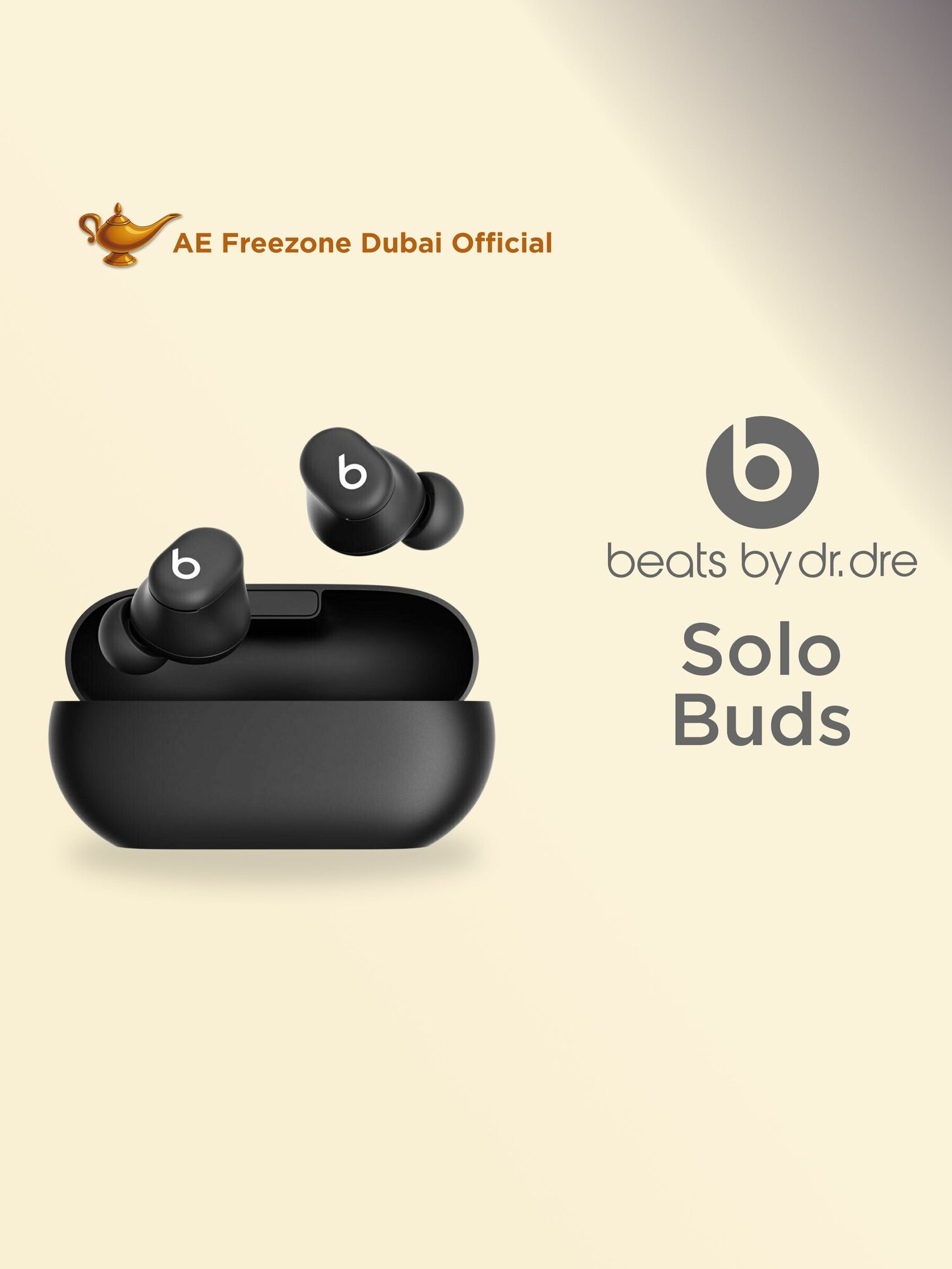 Беспроводные наушники Beats Solo Buds, цвет Matte Black (Черный)