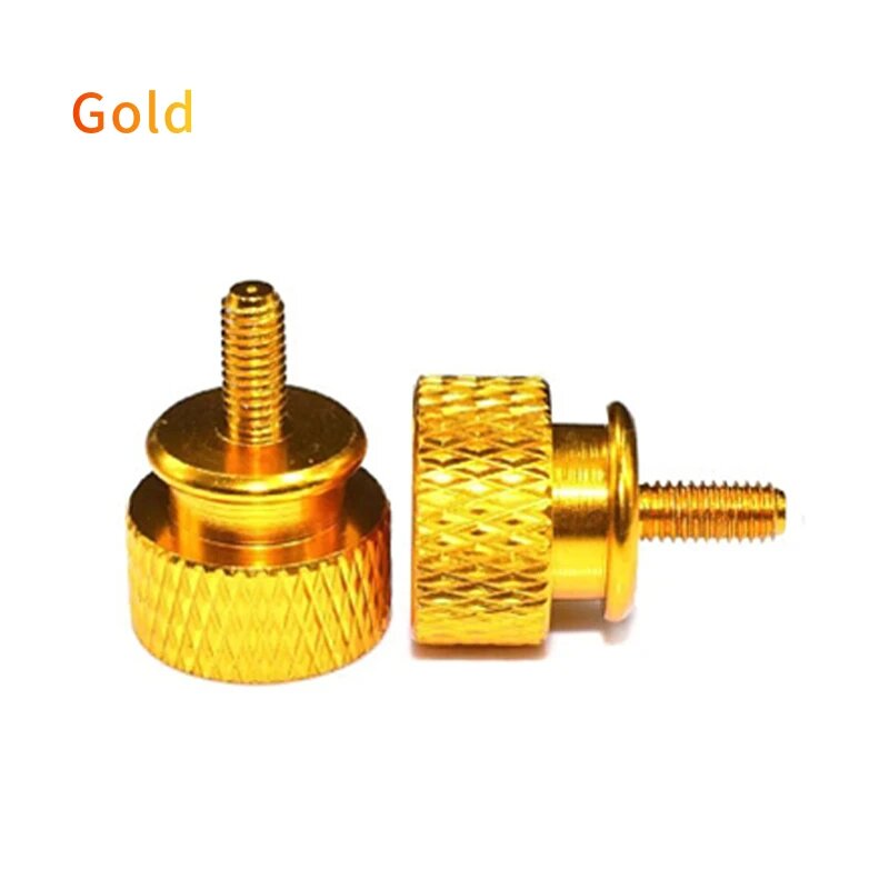 Алюминиевые винты-ступеньки M3/M4, 10 шт. M4, Gold, 8mm