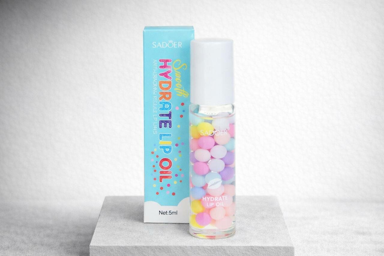 Масло-бальзам для губ Sadoer Macaron Lip Oil, увлажняющий, 5 мл