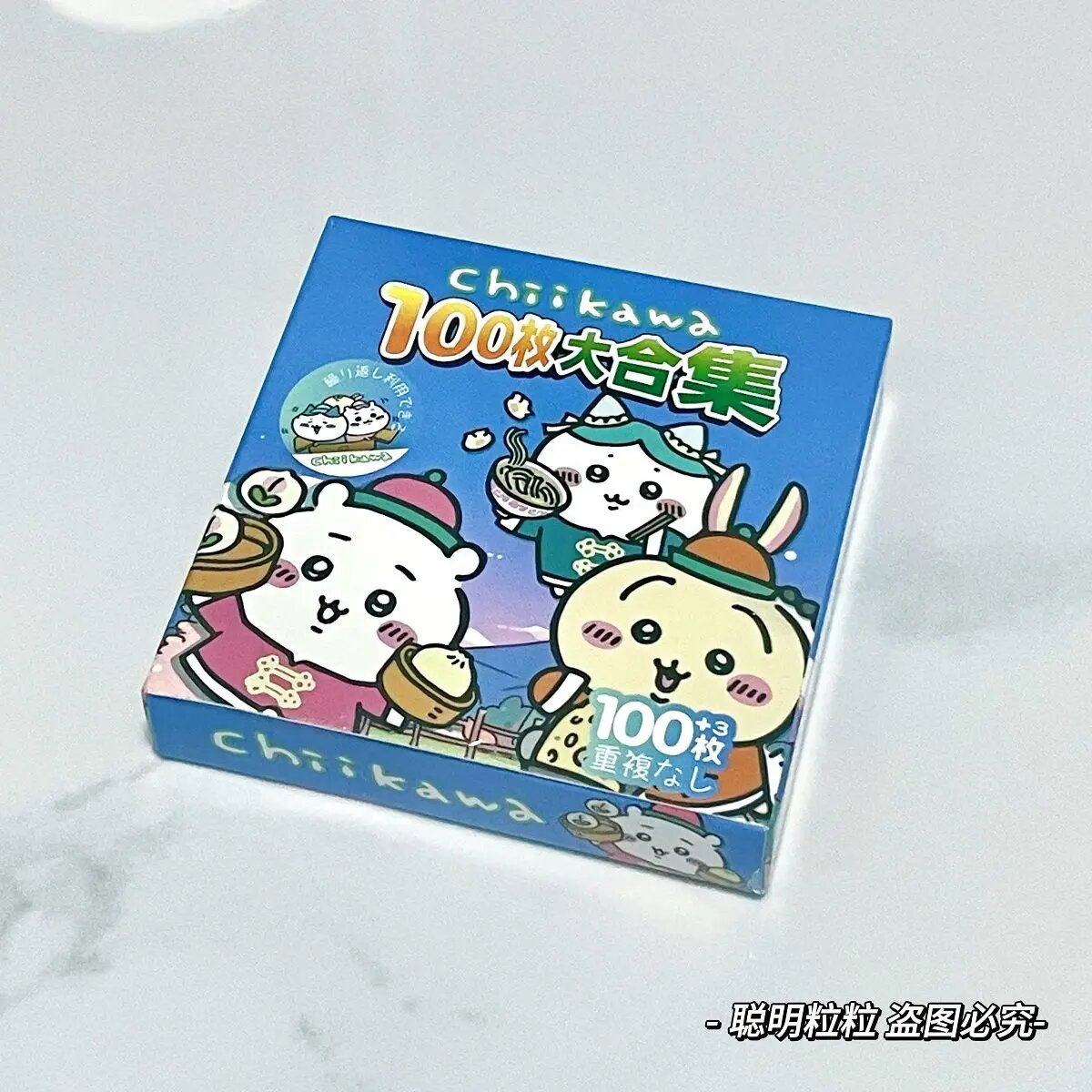 Chiikawa наклейка в штучной упаковке, украшение для упаковки эмоций, водонепроницаемая наклейка, милая доступная сейчас, украшение для подарка Nagano
