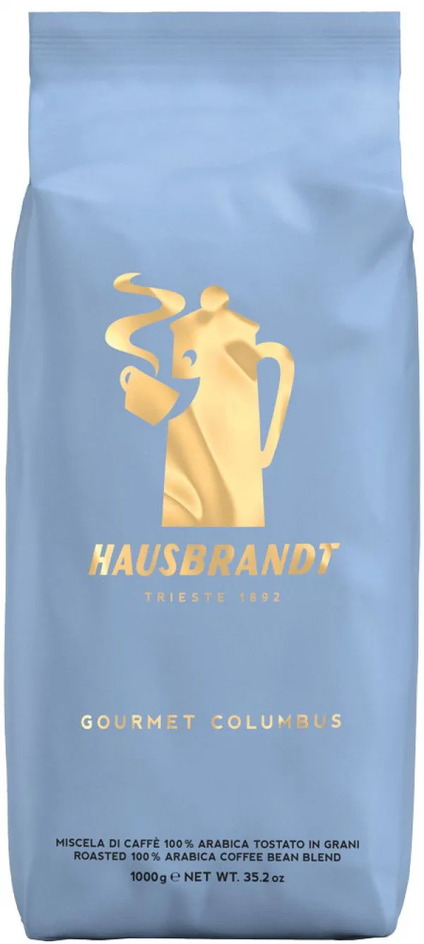 Кофе в зернах Hausbrandt "Columbus", средняя обжарка, Италия, 1кг