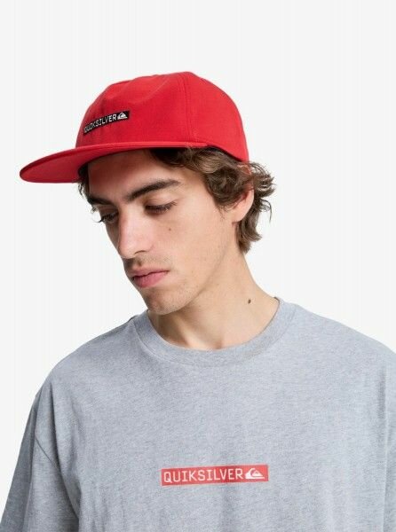 Футболка Quiksilver, размер M, серый — фото 1