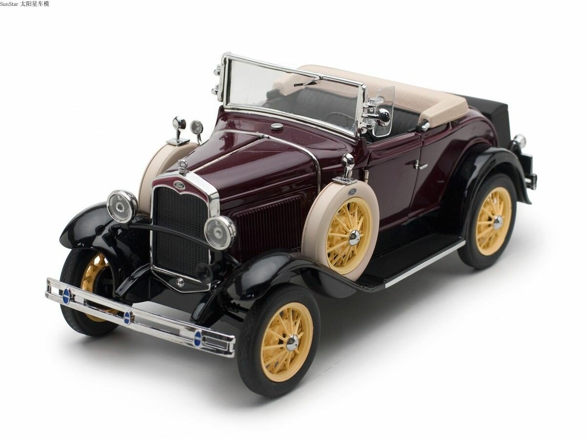 SunStar Модель автомобиля из сплава 1931 Ford Model A Convertible Артикул: 6120