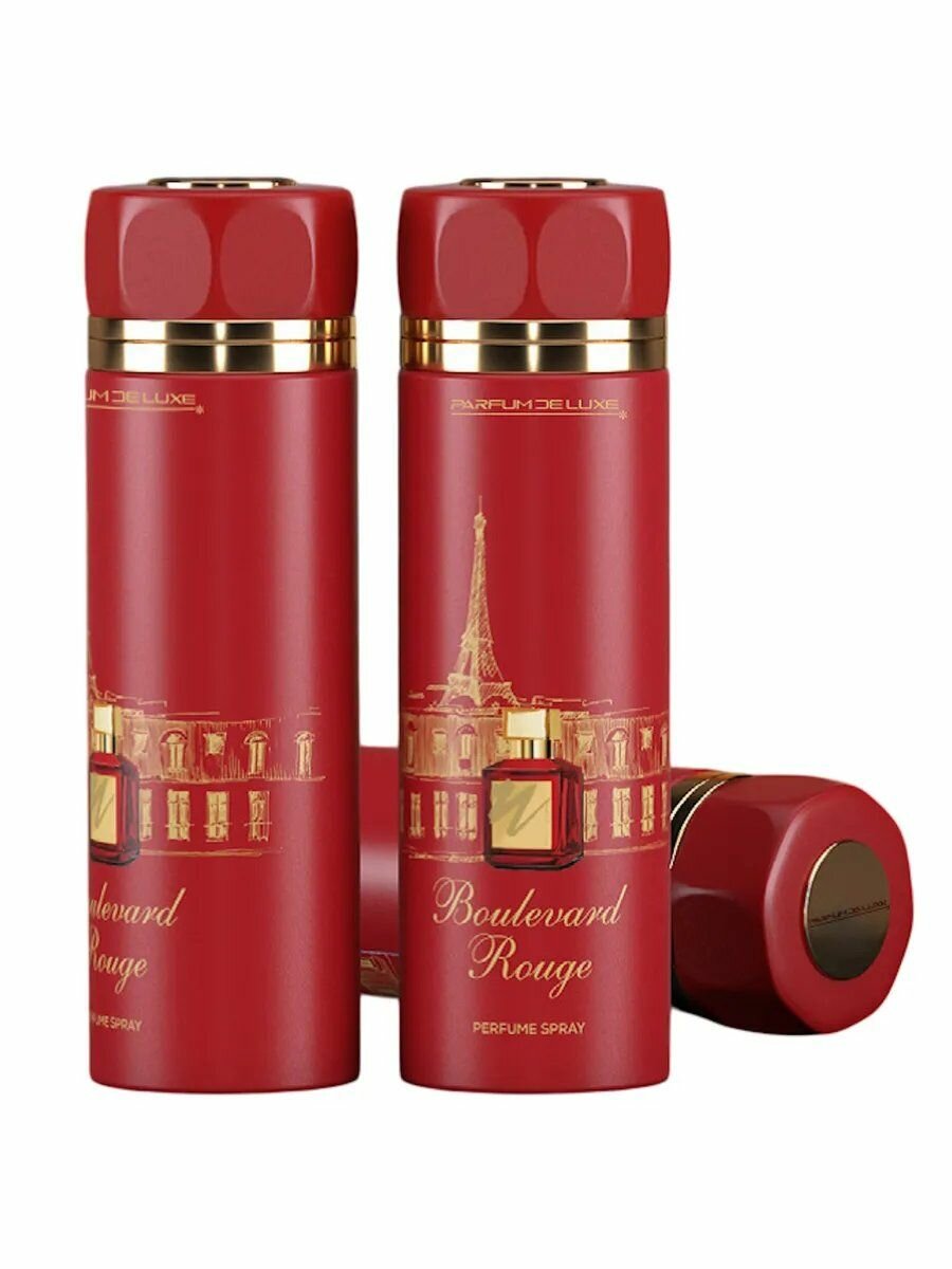 Дезодорант Lattafa Boulevard Rouge 200ml (аромат Bac Rouge) для женщин