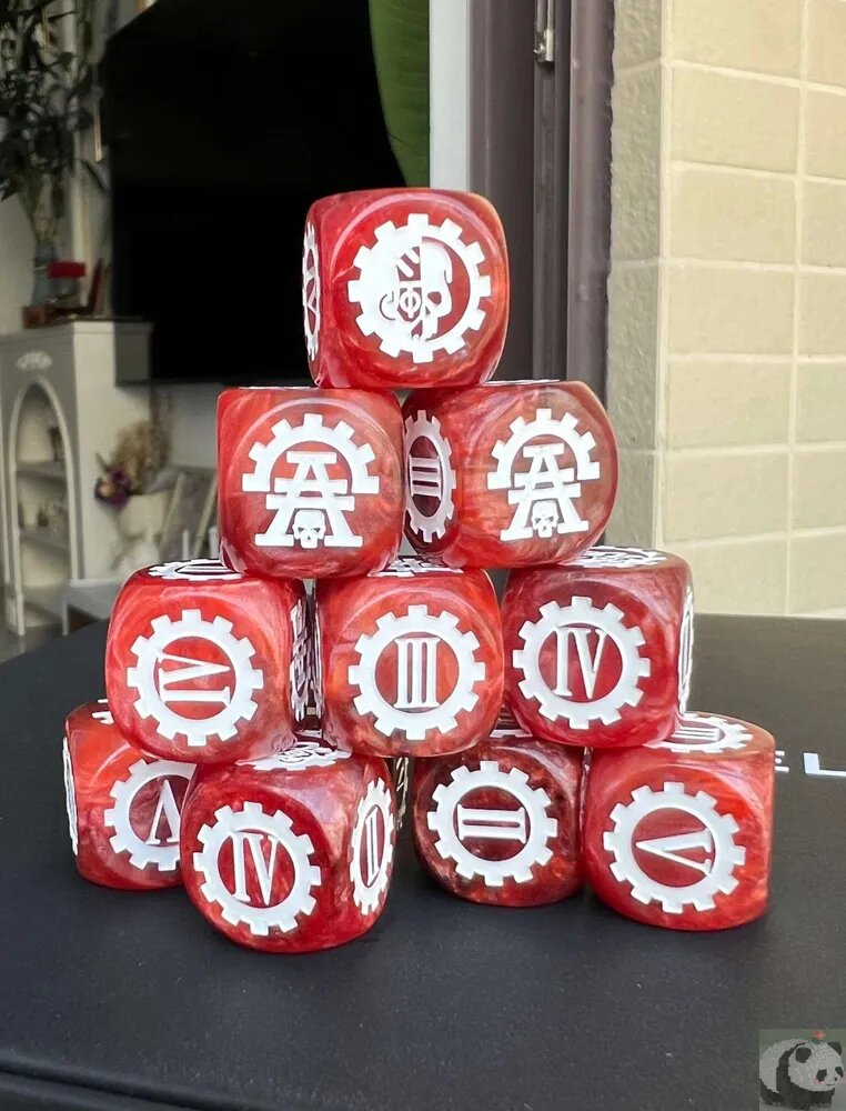 KyбиK Grand Alliance Destruction Dice22024Warhammer Age of Sigmar warhammer, dice, игральная кость