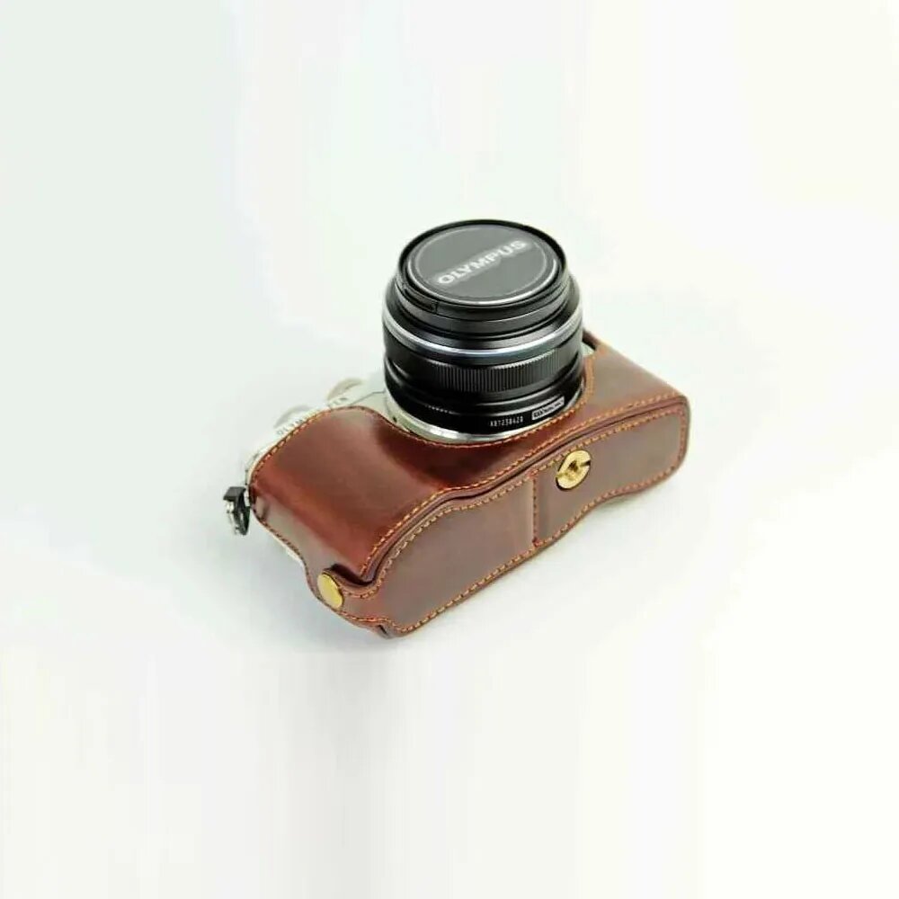 Чехол для Olympus EPL7/8/9/10 из искусственной кожи Olivemoon, Coffe
