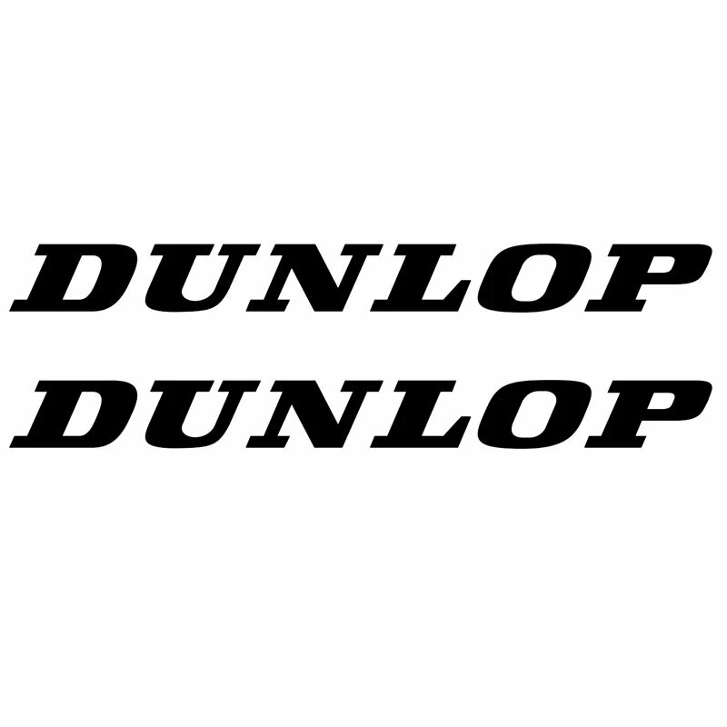 2x Шины Dunlop, черные