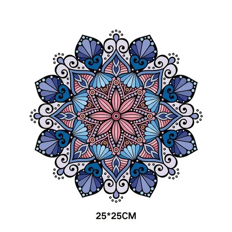 Термонаклейка Mandala, Цвет: TH3440-12, 25*25см