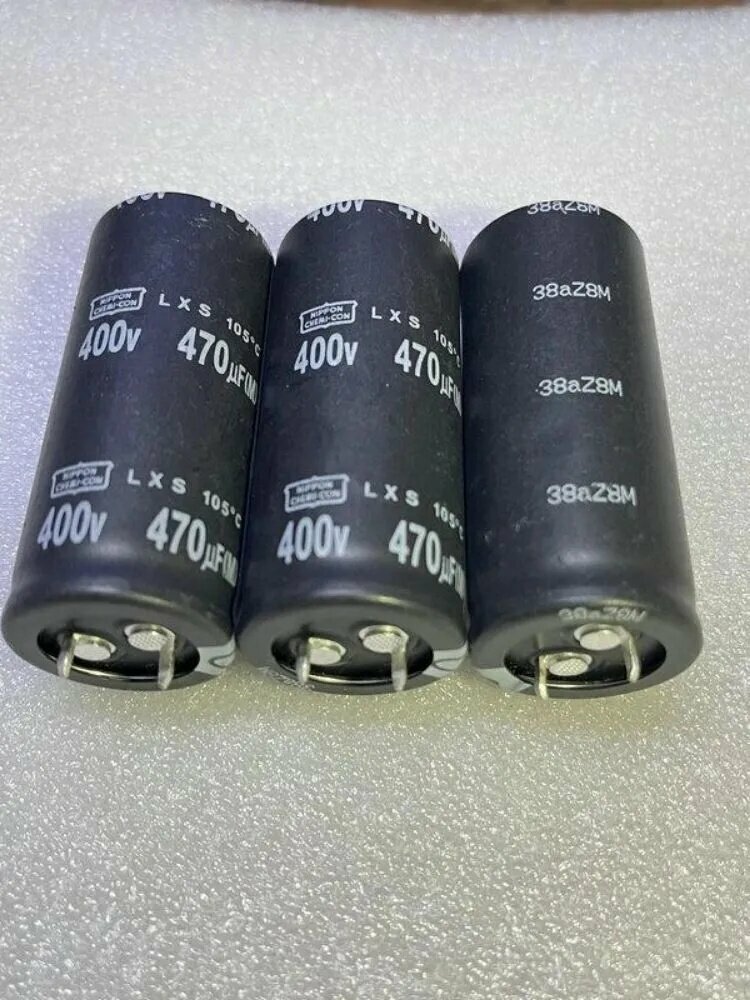 2Шт Тонкий Электролитический Конденсатор Аудиоконденсатор 400 В 470 МКФ 400V