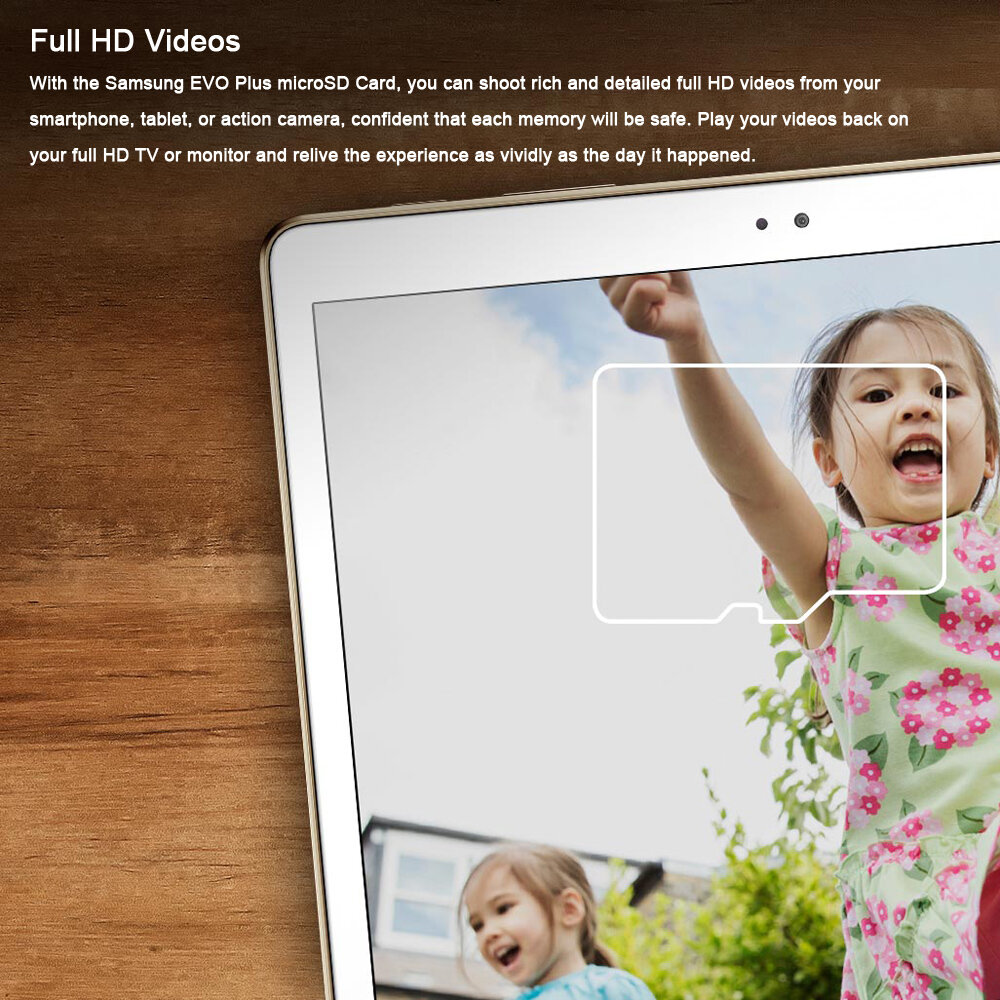 Карта памяти Samsung 128 ГБ EVO Plus Micro SDXC U3 Class10 100 Мбит/с