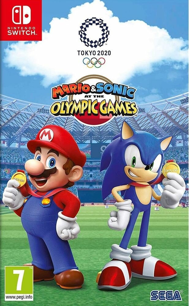 Mario & Sonic AT The Olympic Games Tokyo 2020 (русские субтитры) Nintendo Switch