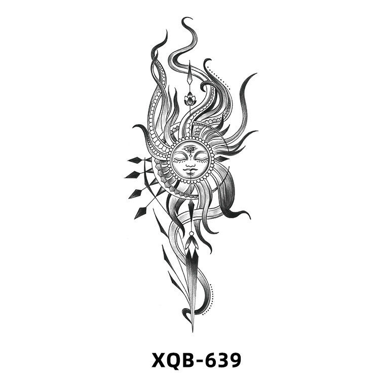 Небольшие наклейки-татуировки на всю руку, большие сексуальные наклейки-татуировки с цветочным рисунком для мужчин и женщин, водостойкие наклейки-татуировки, наклейки-татуировки на всю руку.