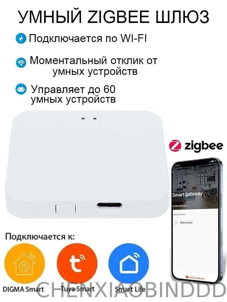 Многорежимный шлюз Tuya Smart с поддержкой ZigBee 3.0, Bluetooth и Mesh Hub, дистанционное управление с помощью приложений, умный дом.