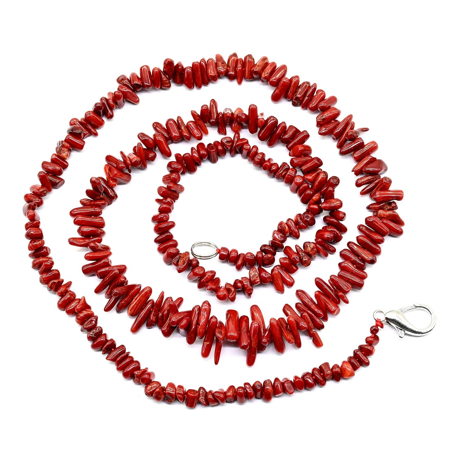 Бусы, коралл