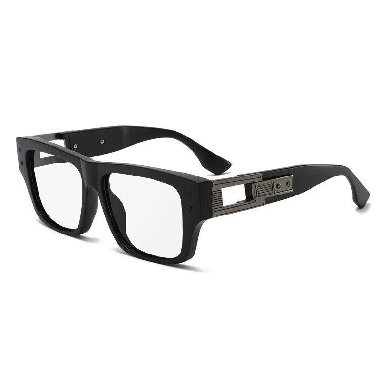 Очки для чтения квадратные Sand Black +200, Unisex