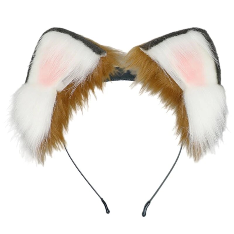 Электронный обруч с кошачьими ушками Белый, B3