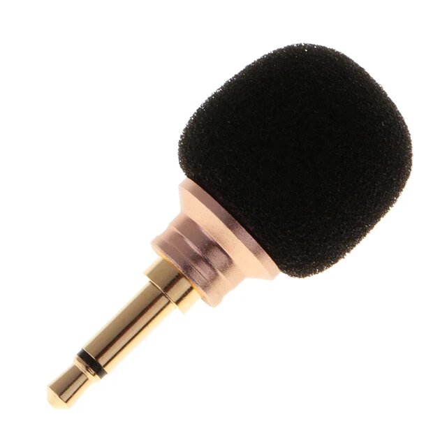 Мини микрофон AEVYKV MiniMic, черный, Unidirectional