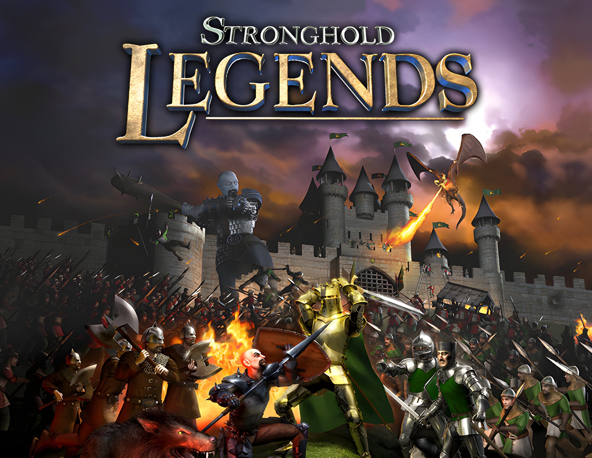 Stronghold Legends: Steam Edition, Firefly Studios Limited, цифровая версия, Steam (Для платформы PC)