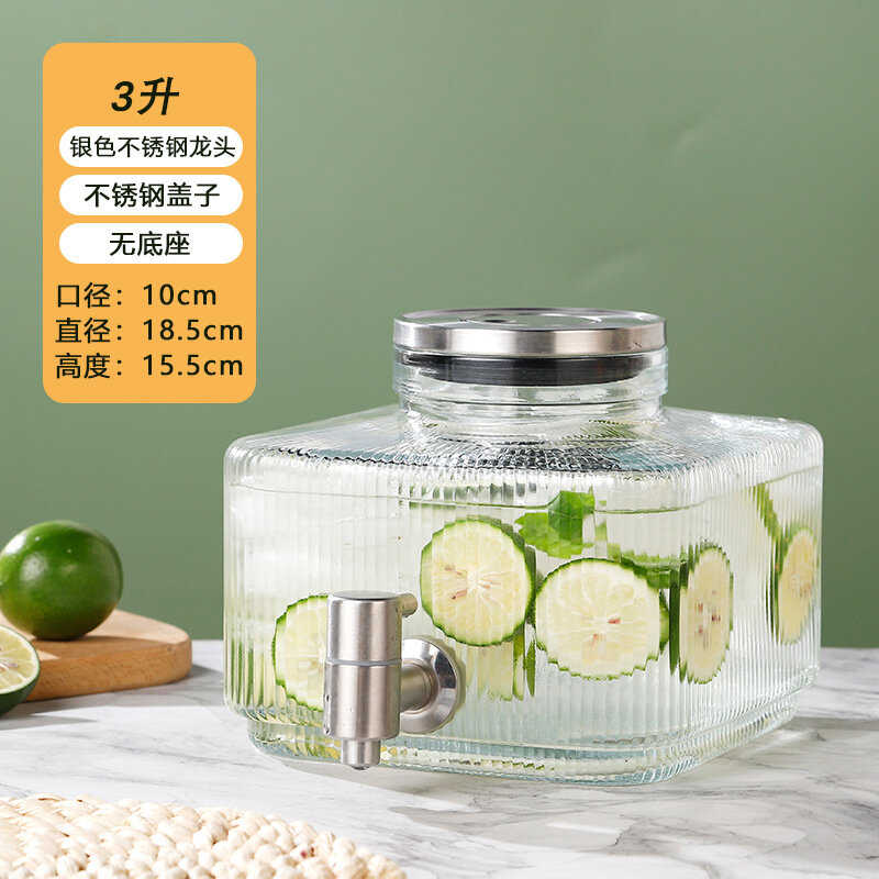 Кувшин для холодной воды, кувшин для воды, кувшин для чая, стеклянный кувшин для сока, большой объем, домашний фруктовый чайник, кувшин для колы, фруктовый чай