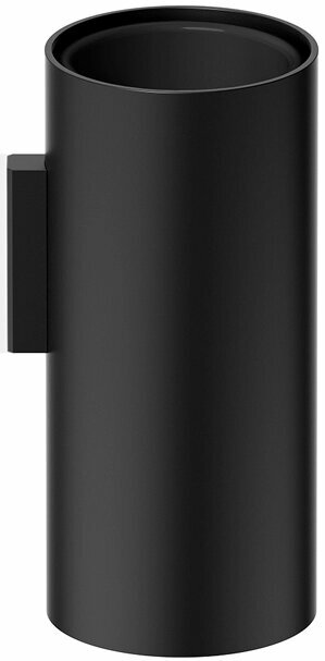 Стакан подвесной Decor Walther Mikado 0523460, цвет: черный матовый/черный