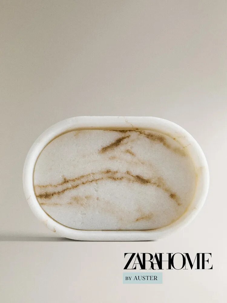 ZARA HOME Мыльница "коллекция: marble-effect bathroom accessories"