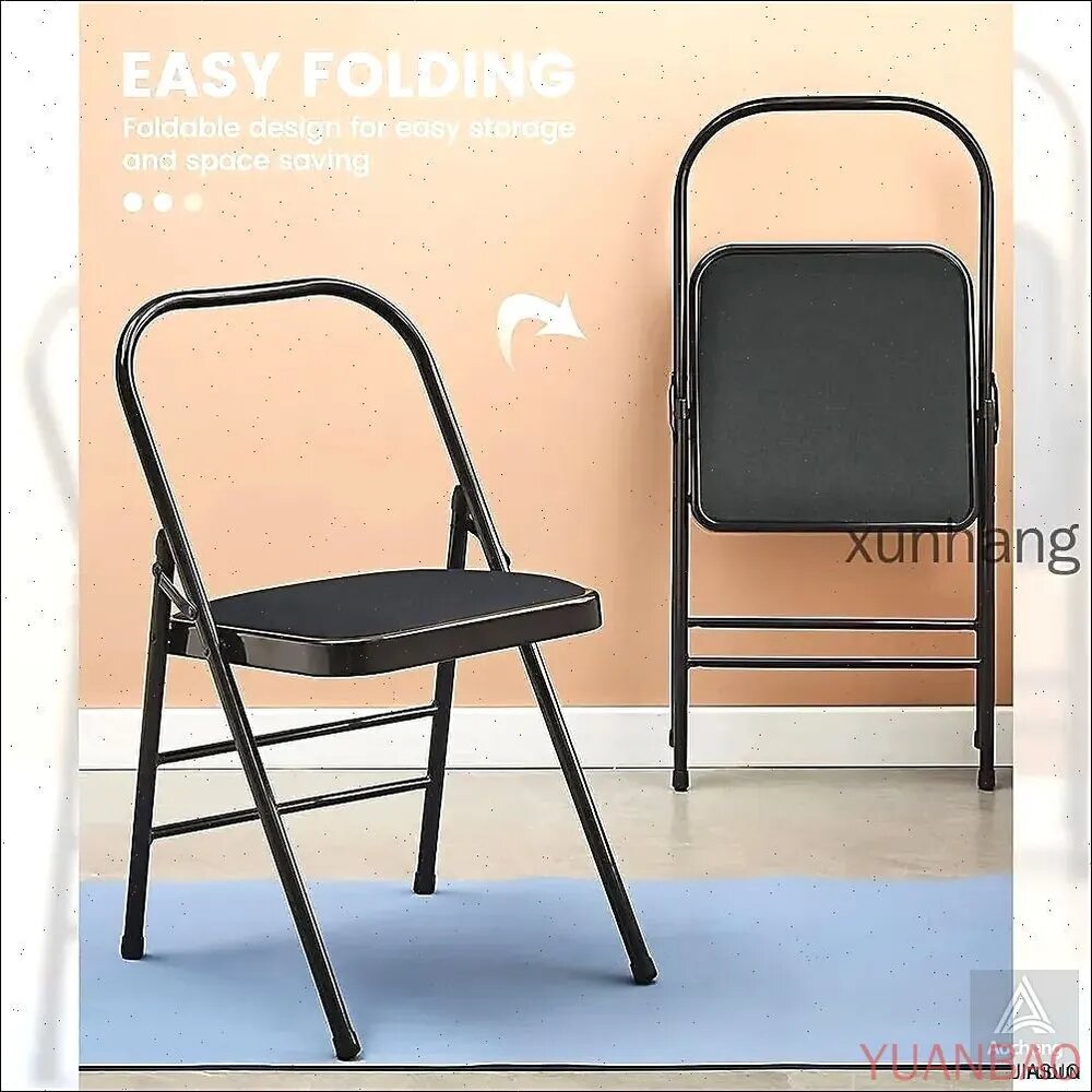 Стул для занятия йогой Айенгара Yogastuff, черный, Черный,80CM, Грудь, Ноги, Шея, Ягодицы, Водонепроницаемые