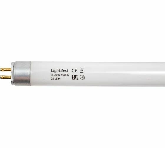 Лампа люминесцентная LightBest LBL T5 21W 4000K G5