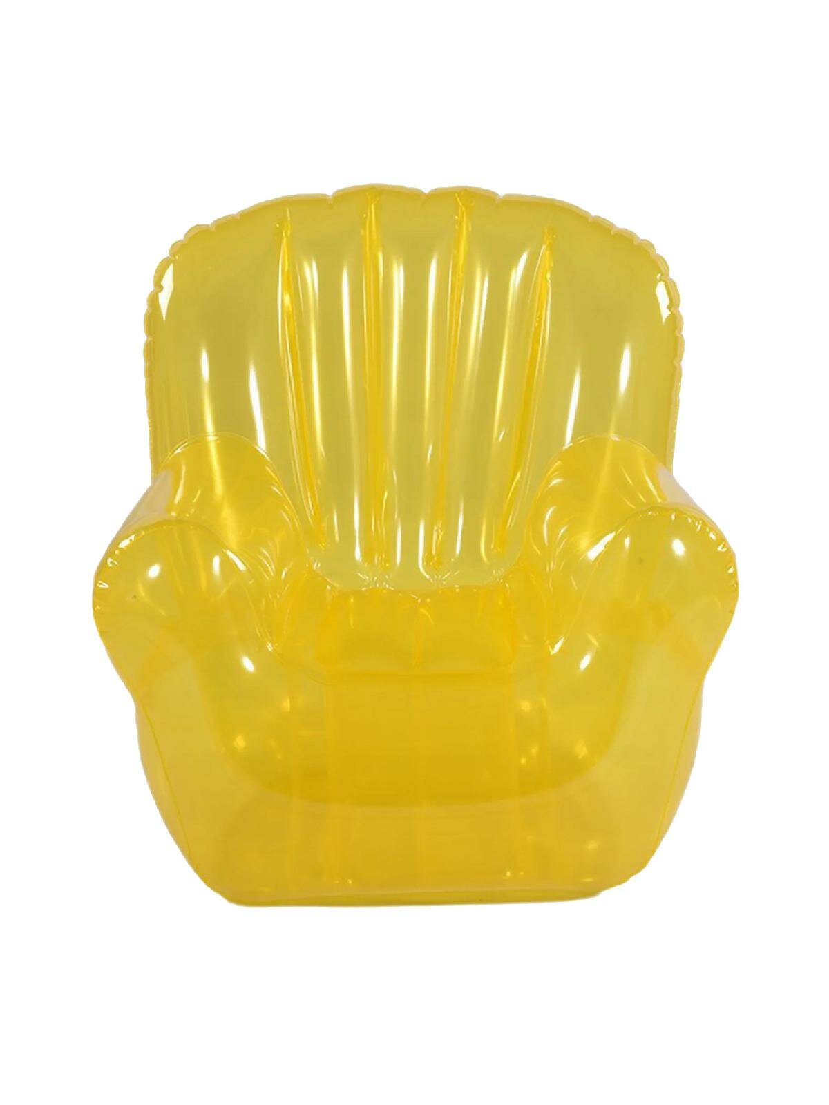 Эргономичный надувной диван с удобной опорой для спины для отдыха у бассейна