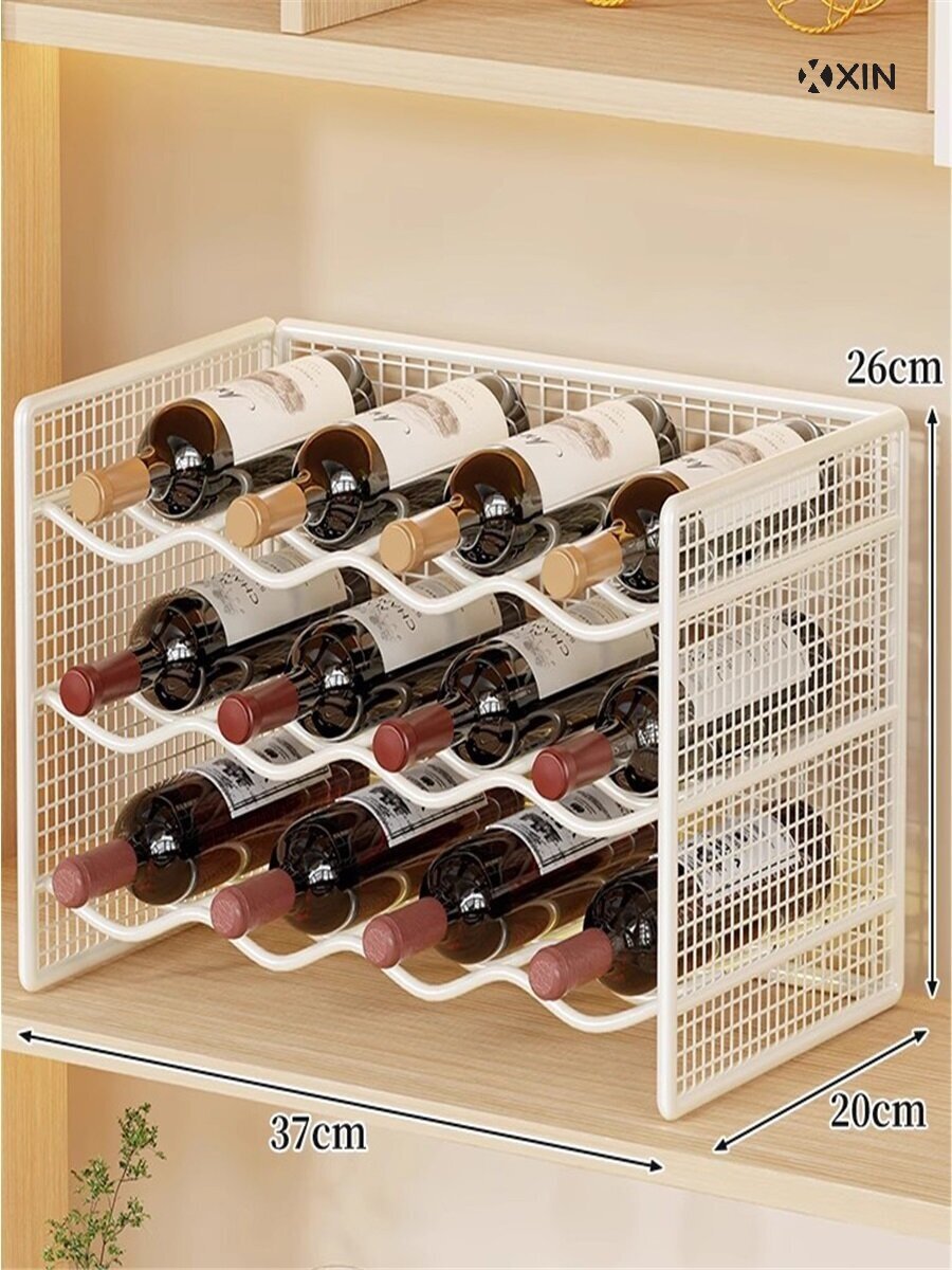 Премиальный роскошный стеллаж для вин: стеллаж для хранения вина, эксклюзивный декоративный стеллаж для вин