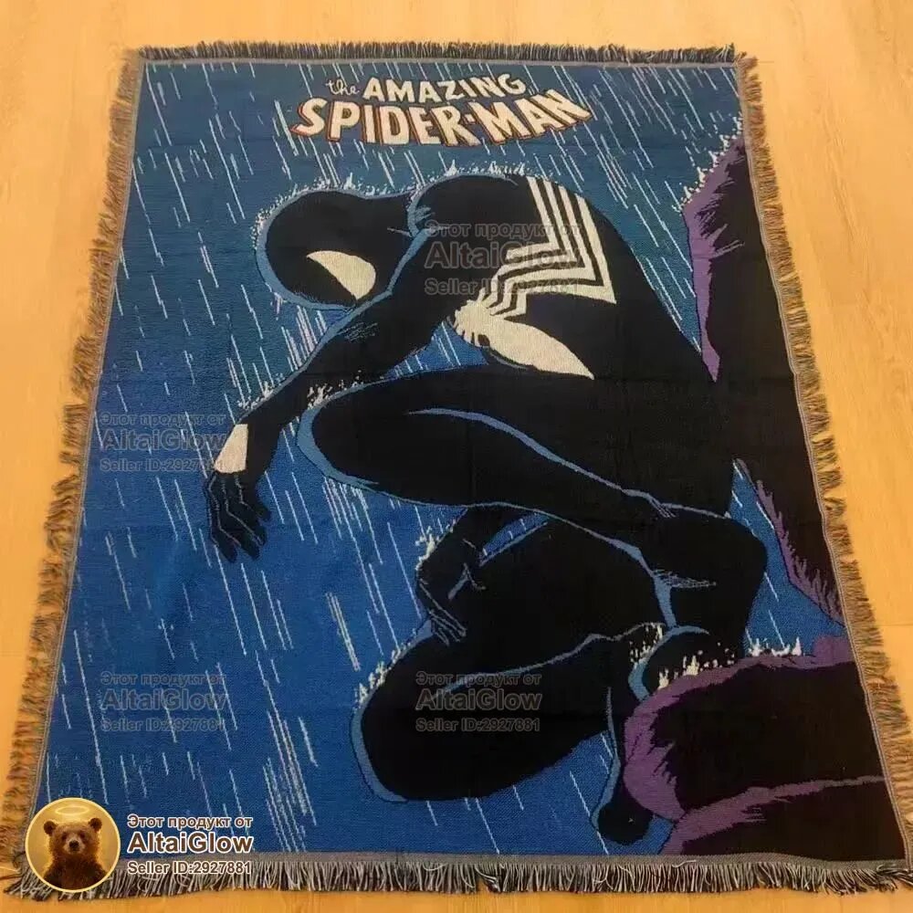 Гобелен Amazing Spider-Man комикс 130x160 см