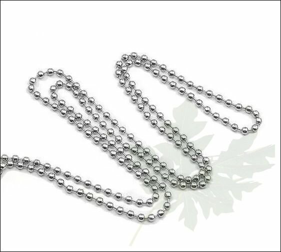 Цепочка для пробки ванны нержавеющая сталь 100 см хром, 1 шт, держатель сливной пробки, анти-потеря