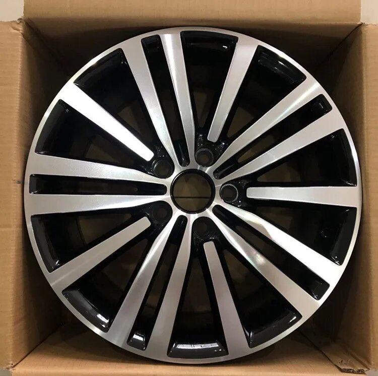 HTW Литый диск 17 дюймов (R17) на Volkswagen Passat, Magotan, Jetta | Оригинальный размер для Passat B8, 1 шт Колесный диск Штампованный 17x7.5" PCD5х112 ET47 D57.1