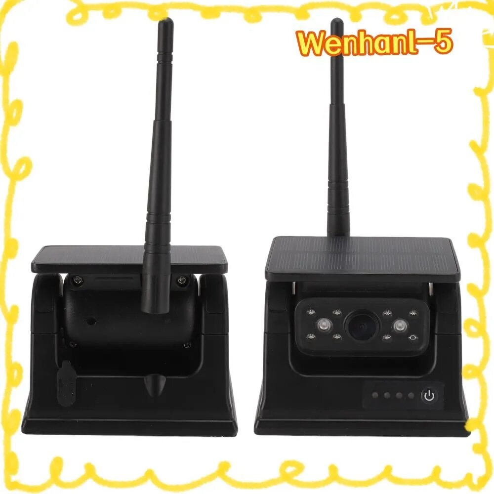 WiFi беспроводная камера заднего вида, солнечная и магнитная, для трейлеров и кемпера