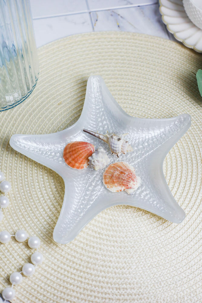 Блюдо для подачи закусок стелла марина, белое, 20 см, Koopman International 044400190-3