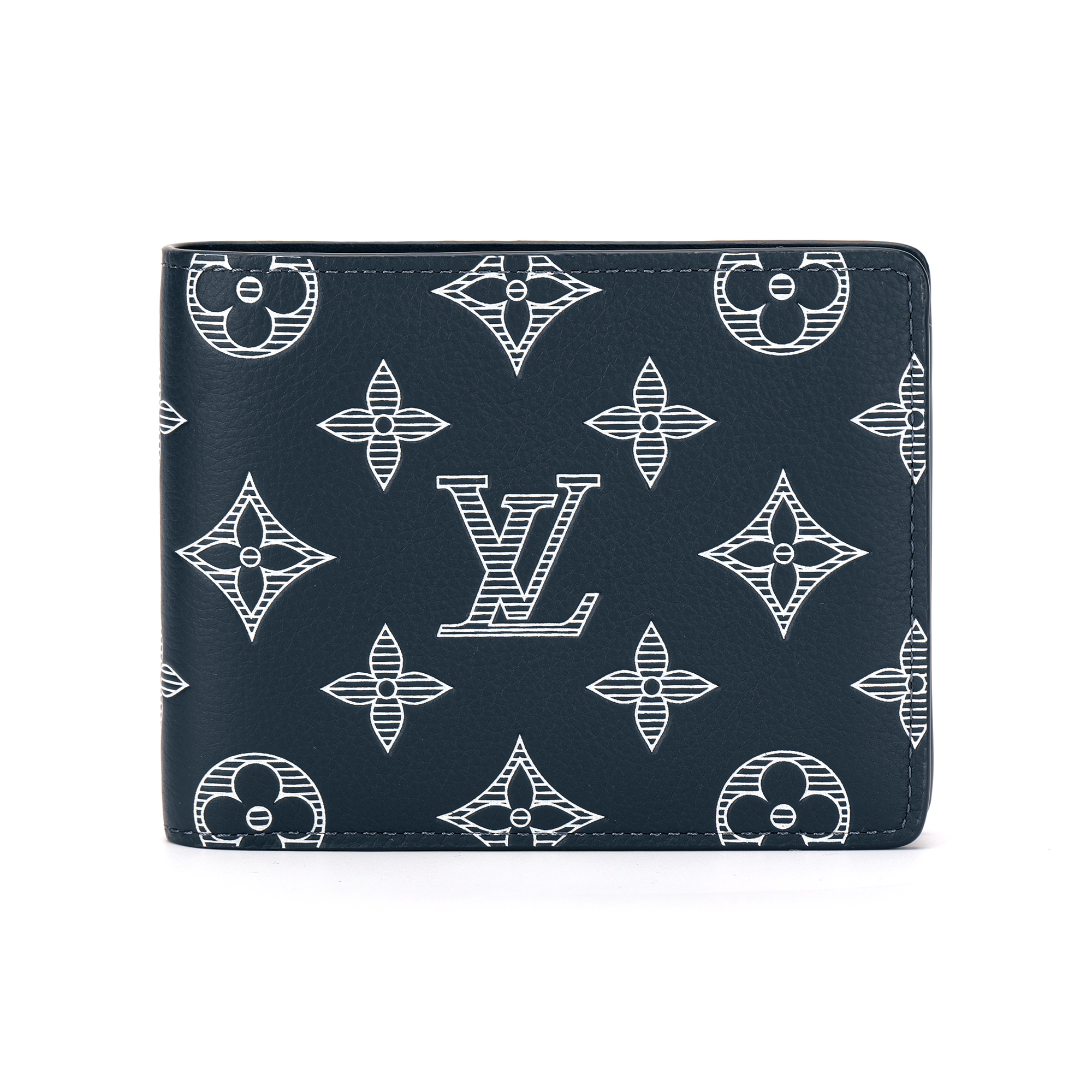 Бумажник Louis Vuitton, темно-синий — фото 1
