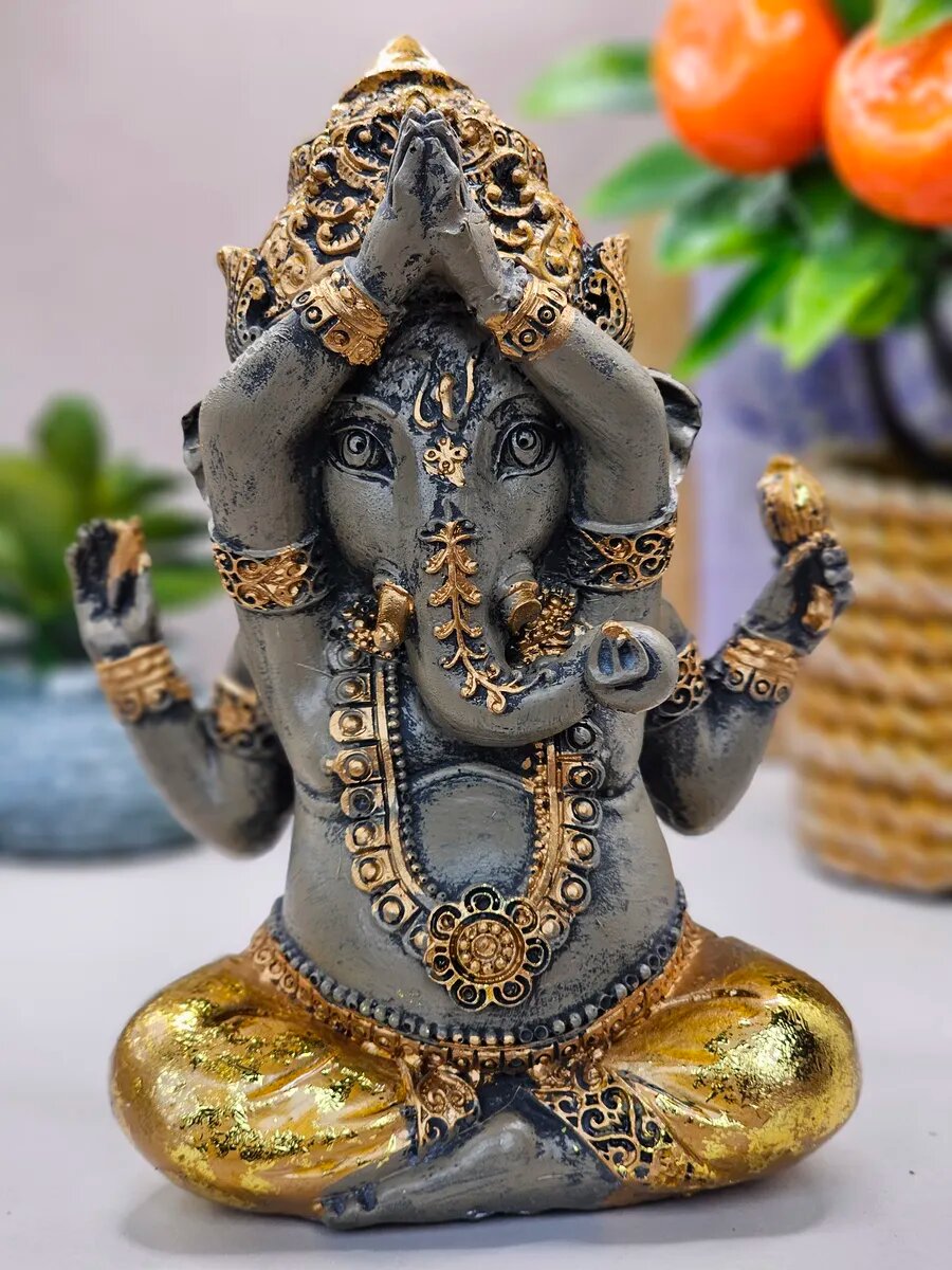 Ганеша статуэтка фигурка 14×10 см
