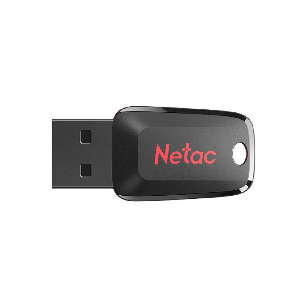 Netac Носитель информации USB Drive 4GB U197 , USB2.0, пластиковая, черная