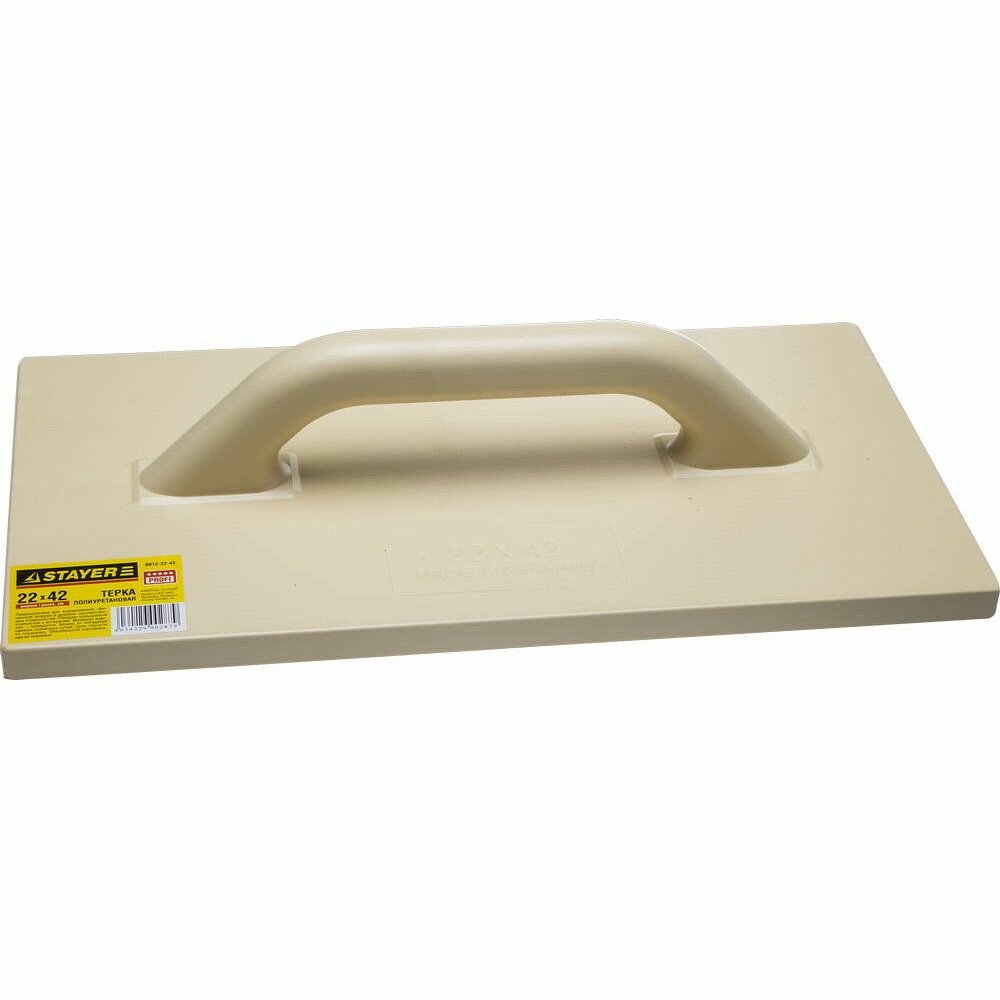 Терка строительная STAYER Professional, полиуретановая, 220x420 мм