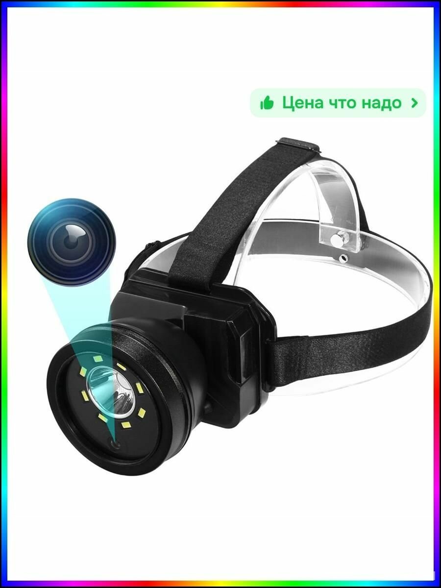 Эксклюзивная экшн камера для активного отдыха с креплением на голову