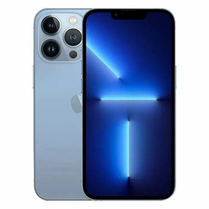 Восстановленный Apple Смартфон iphone 13 pro 6/128 ГБ, синий