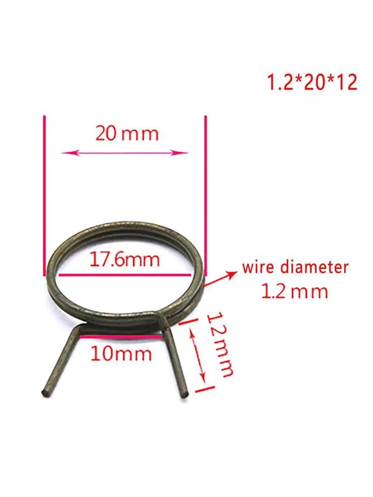 3 пружины для дверных ручек, сменные торсионные пружины для ремонта
