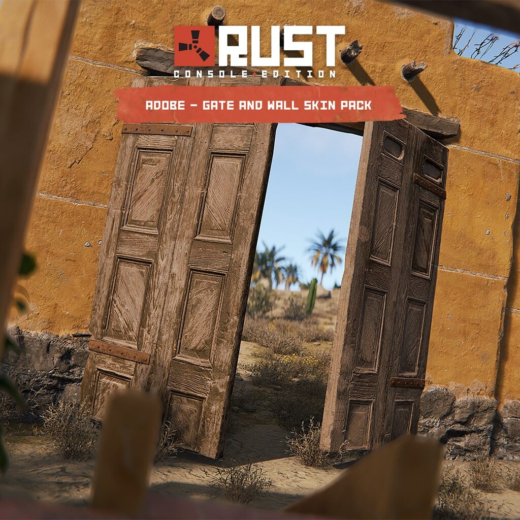 Дополнение Rust - Adobe Gate and Wall Pack, цифровое издание PlayStation 5, регион Турция / код пополнения баланса