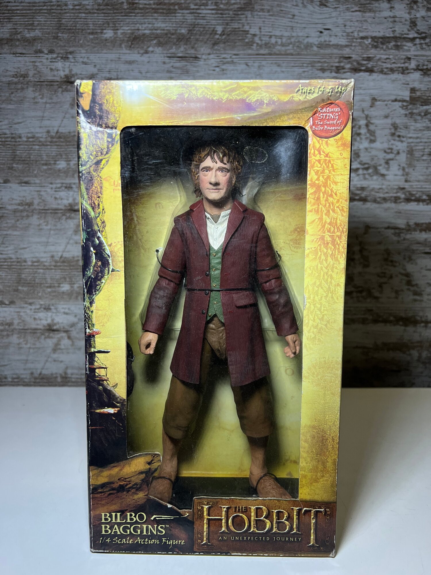 Фигурка Бильбо Бэггинс, Bilbo Baggins , The Hobbit, 30 см от Neca