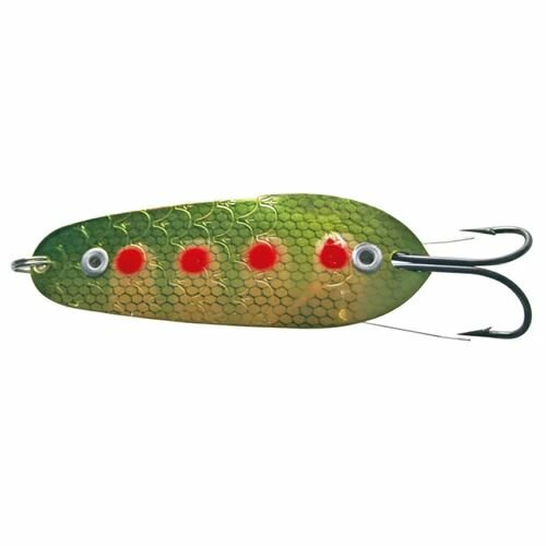 Блесна Kuusamo Rasanen 70мм 10г Незацепляйка-Двойник.#GR/R-B