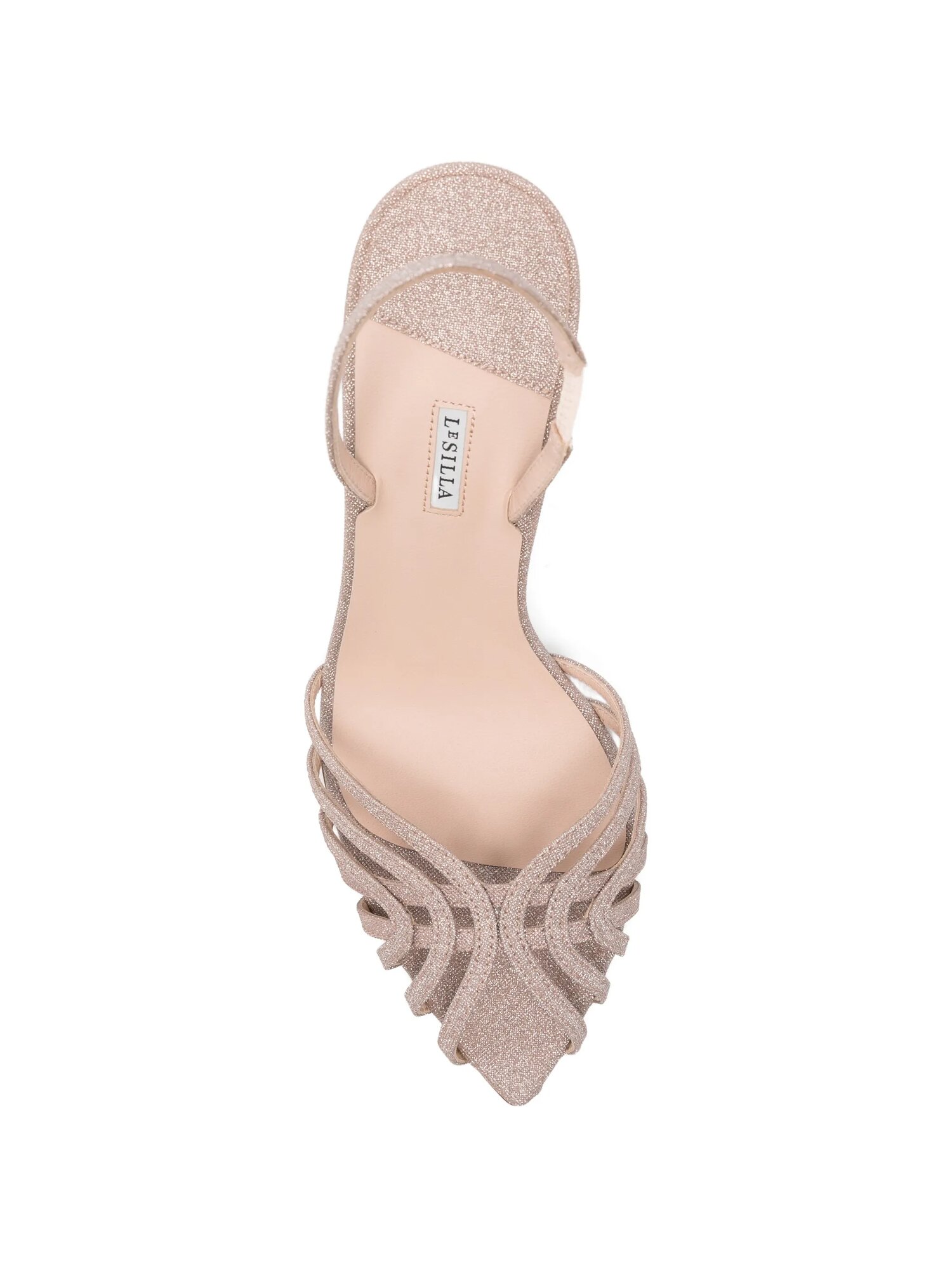 Босоножки Le Silla Glitter strappy sandals, размер 39, разноцветный — фото 1