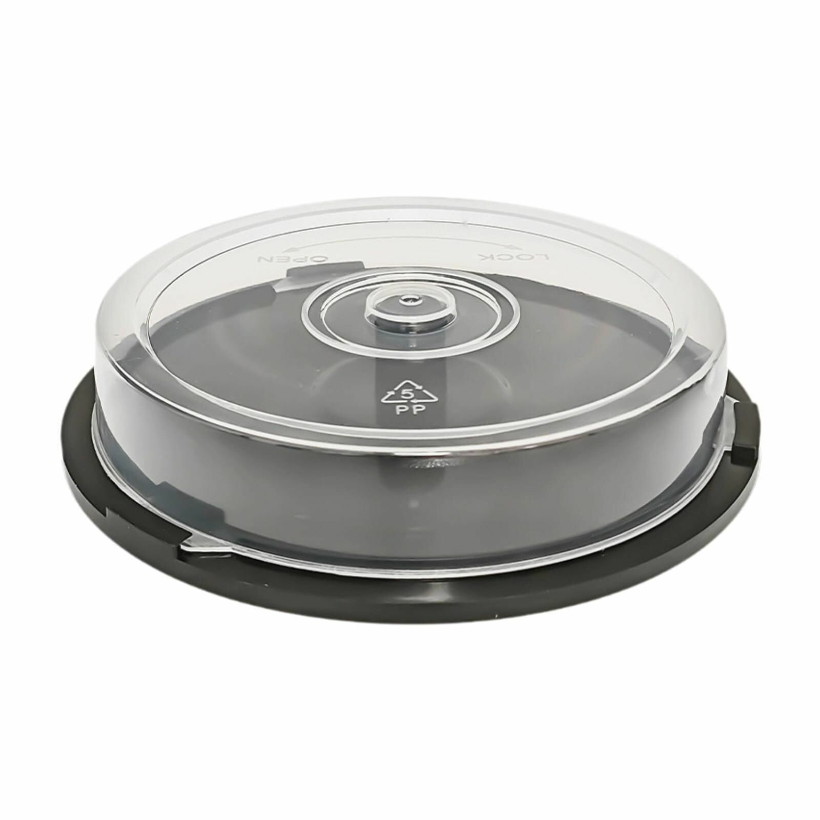 Прозрачный контейнер для хранения 10 дисков CD/DVD, портативный органайзер