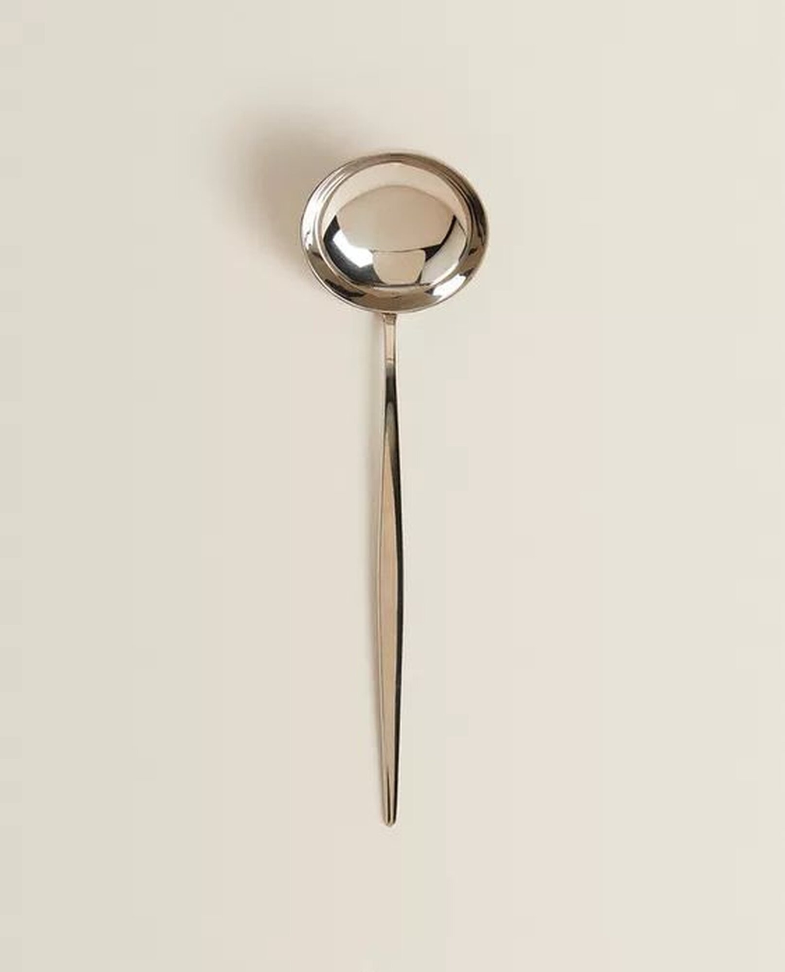 Половник кухонный ZARA HOME 1291/316/820, нерж. сталь, с тонкой ручкой, 28.6 х 8.25 х 0.3 см, цвет: стальной